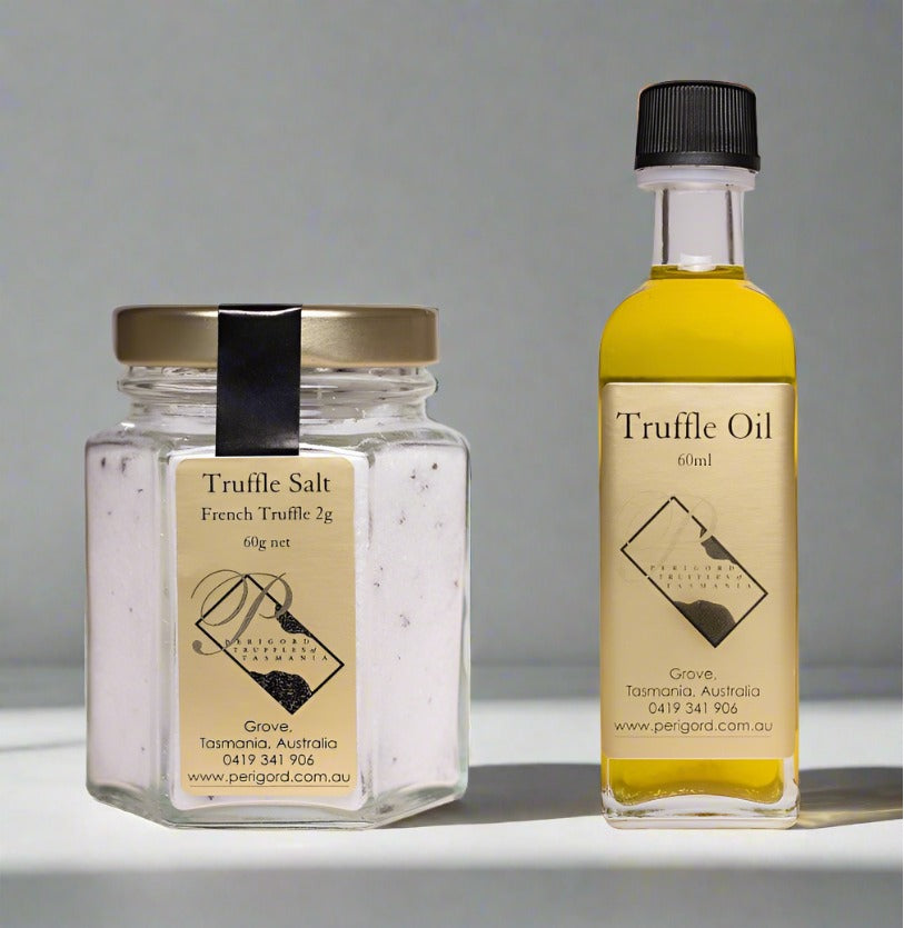 Truffle Salt and Truffle Oil Pack - Perigord Truffles of Tasmania